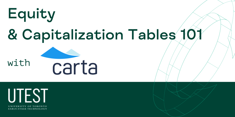 University of Toronto Early Stage Technology (UTEST) | Equity and ...